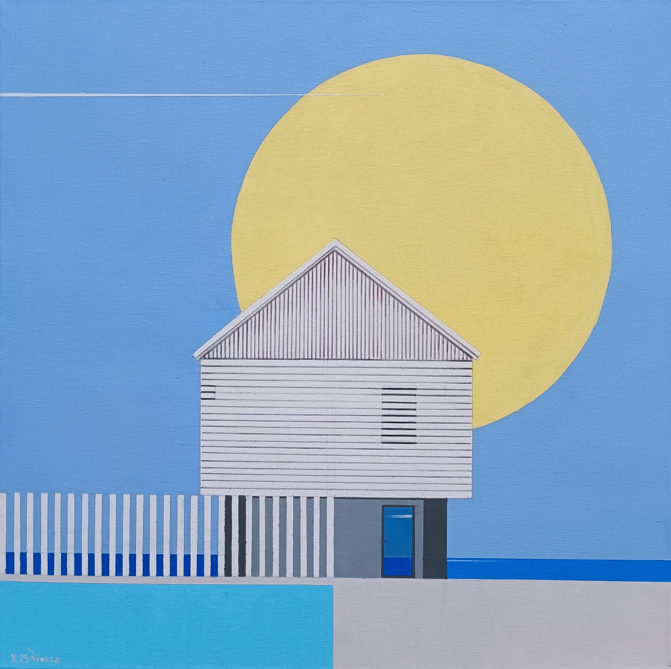 Anna PIOTROWIAK - Beach vibes III z | Artinfo.pl - portal rynku sztuki